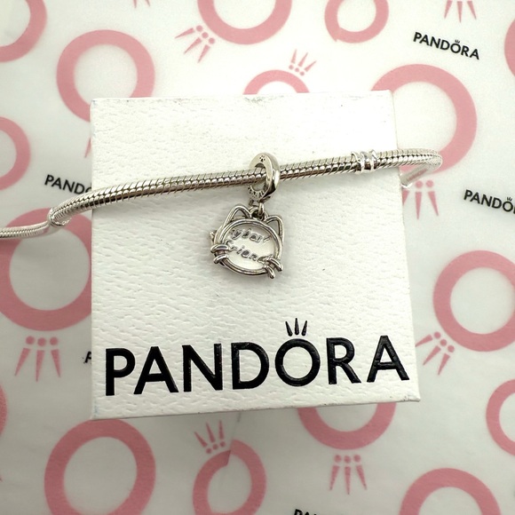 Pandora | Jewelry | Authentic Pandora My Pet Cat Sterling Silver Charm ...